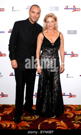 Calum Best and mother, Angie Best Miss Great Britain 2007 at Grosvenor ...