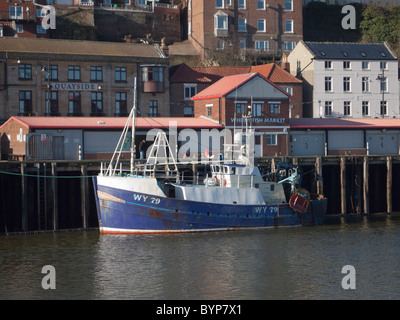 Fishing boat "Good Intent" at Whitby, North Yorkshire, England, U.K ...