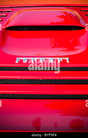 Close up of Ferrari F355 name tag Stock Photo - Alamy