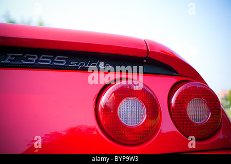 Close up of Ferrari F355 name tag Stock Photo: 34296725 - Alamy