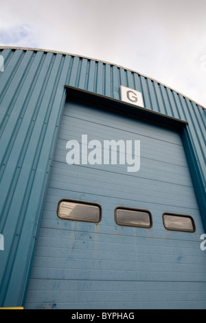 view image of warehouse / factory doors showing / illustrating huge ...