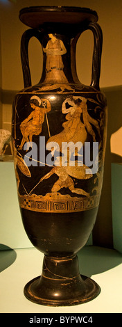 Troy Trojan War fighting Achilles and Memnon 300 BC Greek pottery ...