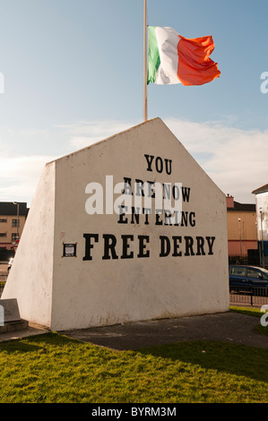 you are now entering free derry gable wall painting at free derry ...