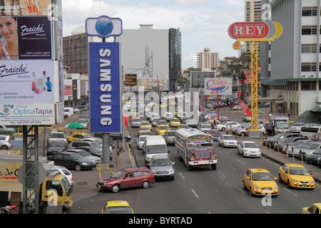 street scene via Espana Panama city Panama Stock Photo - Alamy