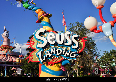 Seuss Landing at Universal Studios, Universal Orlando Resort Stock ...