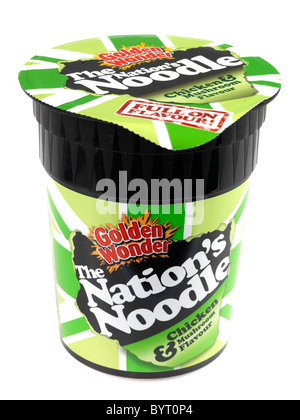 Golden Wonder Pot Noodles Stock Photo - Alamy