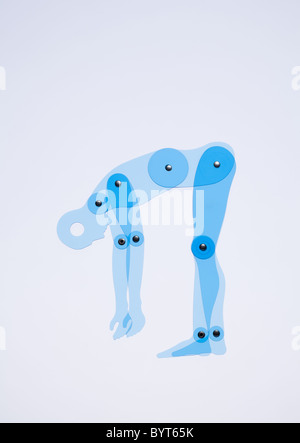 Human form ruler - Stretching Stock Photo - Alamy