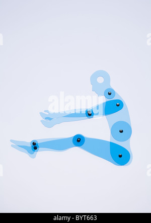 Human form ruler - Stretching Stock Photo - Alamy