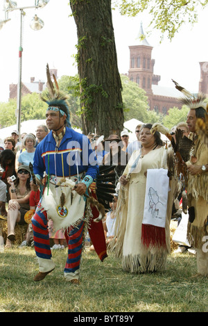 Native American Display The Smithsonian Folklife Festival Washington D ...