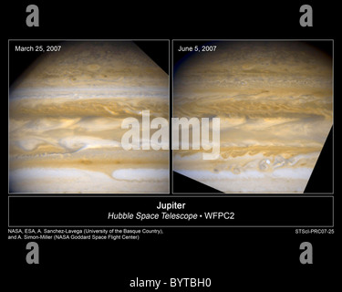 Hubble Catches Jupiter Changing Its Stripes Massive Jupiter is ...