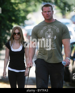 Geri Halliwell and her personal fitness instructor Tim Blakeley leave ...