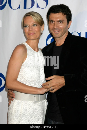 Jeri Ryan and Christophe Eme CBS summer press tour 'Stars Party 2007 ...