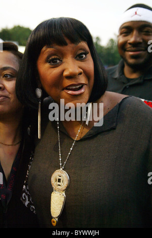 Patti LaBelle 2007 Allen Iverson celebrity softball game at Bowie ...