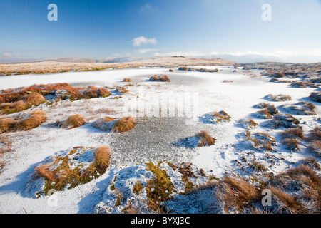 A frozen tarn on Plaice Fell in the Lake District, UK Stock Photo - Alamy