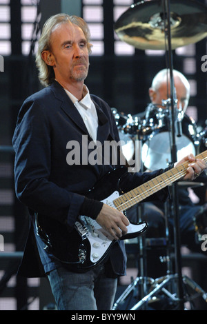 Mike Rutherford of Genesis performs at the Live Earth concert at ...