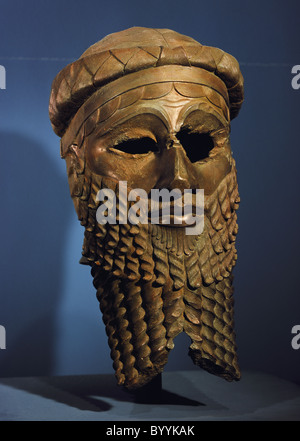 Sargon the Great, King of Akkad, circa 2300 - circa 2215, bronze head ...