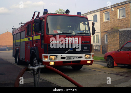 LFB Volvo FL6 pump ladder Stock Photo - Alamy