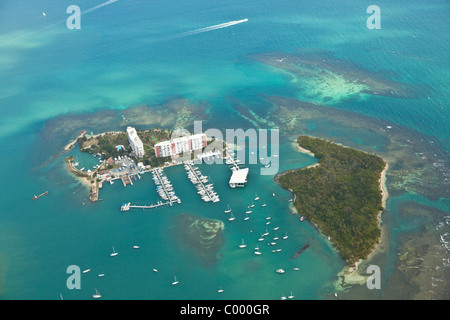Aerial view of Fajardo Puerto del Rey marina Puerto Rico Stock Photo ...