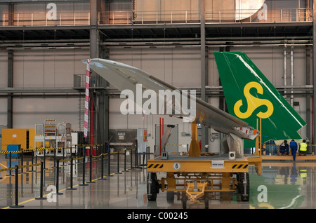 Parts of the Airbus A320 and A321 fuselage, airframes and wings are ...