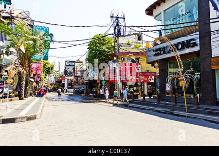Jalan Legian (Legian Street), Kuta, Bali Stock Photo - Alamy