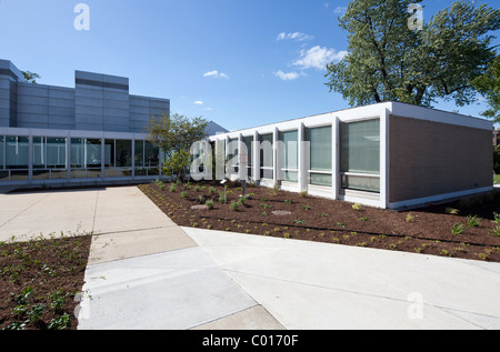 McCormick House, by Mies van der Rohe, Elmhurst, Illinois, USA Stock ...