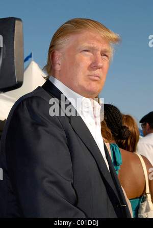 Donald Trump at the Mercedes Benz polo challenge Bridgehampton, New ...