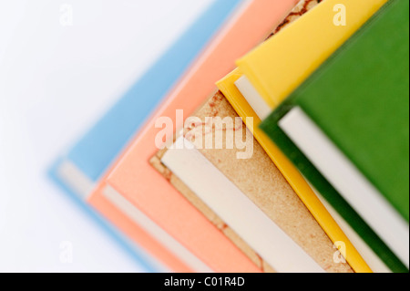 Stacked books, reading Stock Photo - Alamy