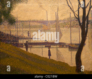 The Bridge at Courbevoie, Georges Seurat, circa 1886-1887, Courtauld ...