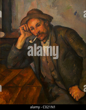 The Smoker, circa 1890-1891, Paul Cezanne, Courtauld Gallery, London ...