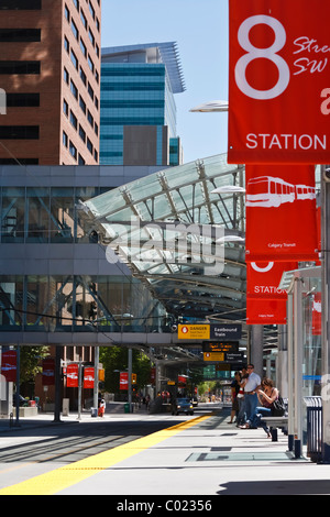 Public transportation in Calgary, Canada Stock Photo - Alamy