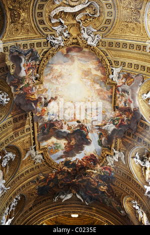 Ceiling frescos by Giovanni Battista Gaulli also known as Baciccio ...