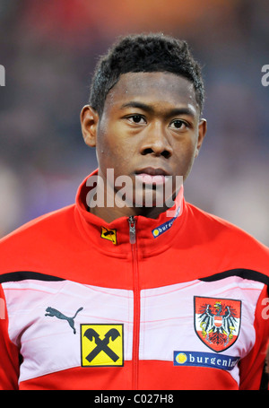 Austrian soccer player David Alaba during the award ceremony "soccer ...