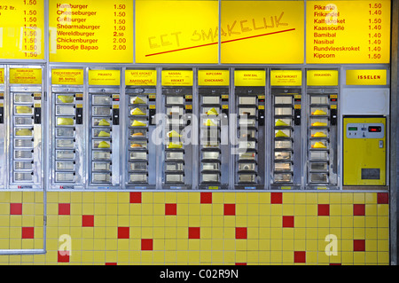 Fast food, snack, automat restaurant, Enschede, Holland, Netherlands ...
