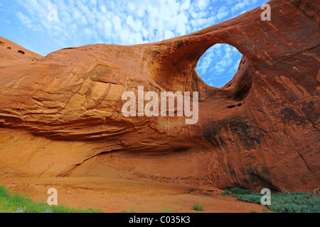 Moccasin Arch, Monument Valley, Arizona, USA Stock Photo - Alamy