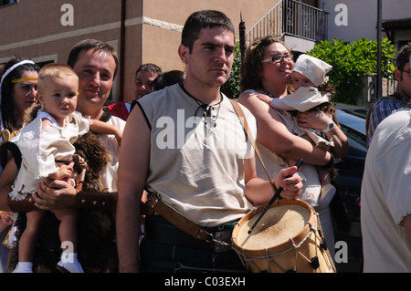 Traditional musical instruments of the ancient Roman Etruscans. Old ...