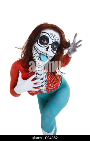 female bodypaint "body paint Stock Photo - Alamy