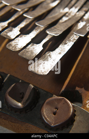 Mbira, traditional African musical instrument Stock Photo - Alamy