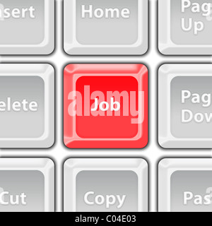 New jobs icon. Internet button on black background Stock Photo - Alamy