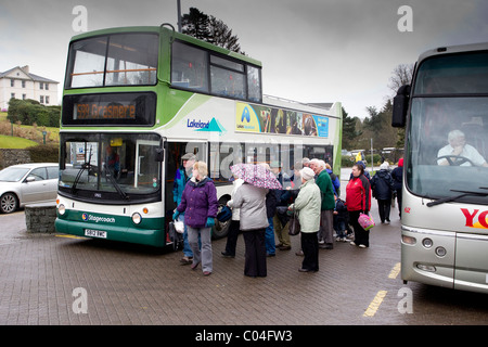 Stagecoach bus service open top Stock Photo - Alamy