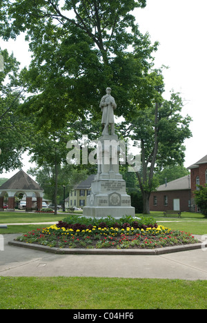 Downtown Stockbridge; Village of Stockbridge Michigan USA Stock Photo ...