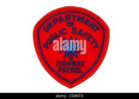 Department of Public Safety Texas Highway Patrol police patch Stock ...