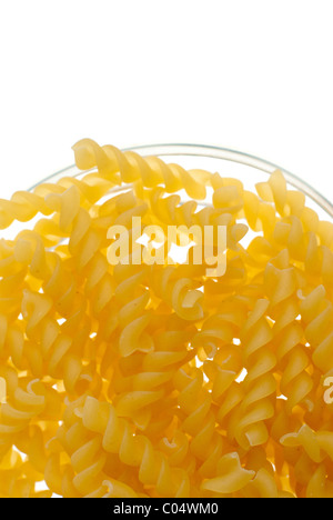 long fusilli corkscrew traditional Italian pasta food Stock Photo - Alamy