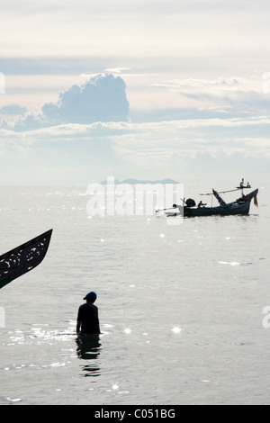 Nathon sunset Koh Samui Thailand Stock Photo - Alamy