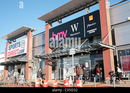 Silverlink Shopping Park, Newcastle upon Tyne, England, UK Stock Photo ...