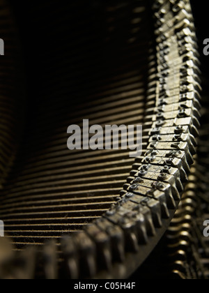 typewriter hammers close up Stock Photo - Alamy