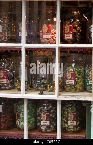 Old Fashioned Sweet Shop, Boiled sweets & Jars with packets of ...