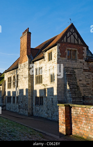 The medieval buildings of King's Manor at the University of York, York ...