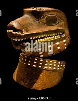 Tlingit Indians 18th Century North America face mask with Lucida male ...