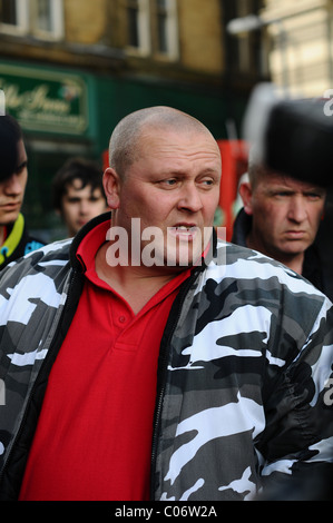 EDL demonstration in Bradford Stock Photo - Alamy