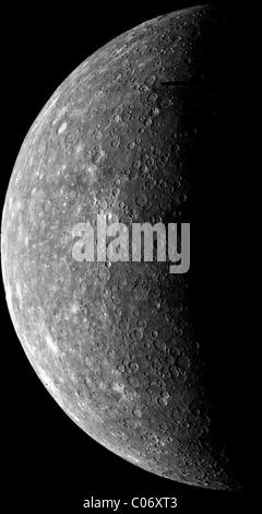 The Planet Mercury viewed from space High resolution enhanced and ...